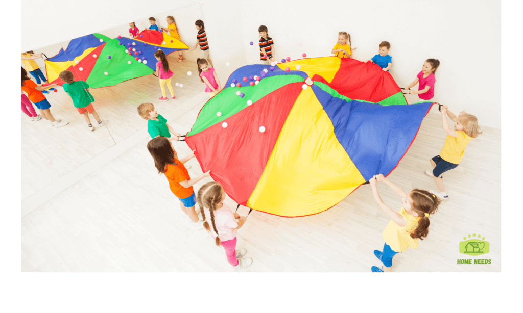 12 Fun Ways to Play Best Parachute Games with Children